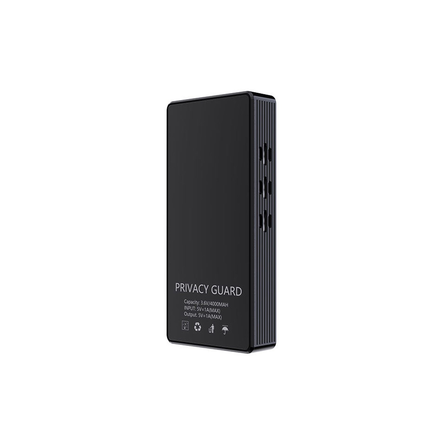 Recording Terminator: 2-in-1 Ultrasonic Jammer & Power Bank with 50m ...